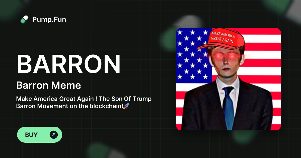 Barron Meme (BARRON) - Pump