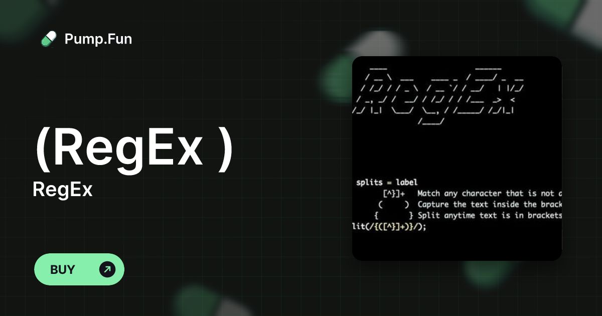 RegEx ((RegEx )) - Pump