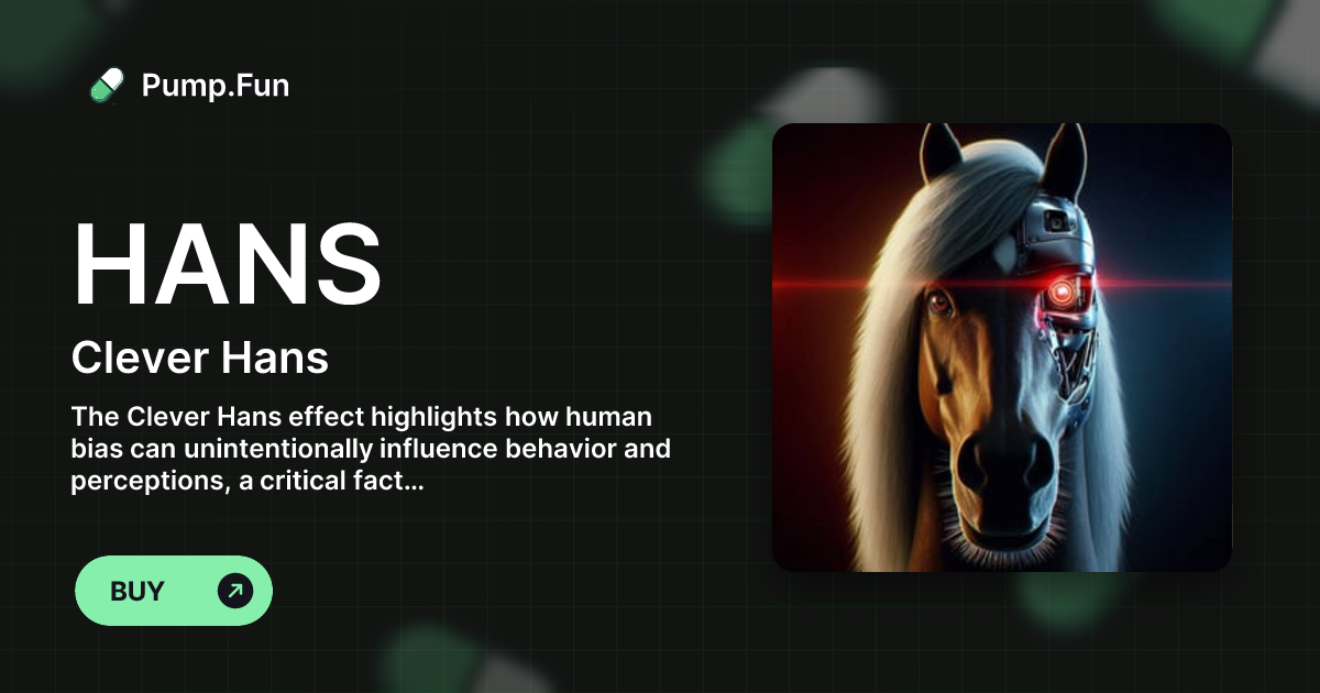 Clever Hans (HANS) - Pump