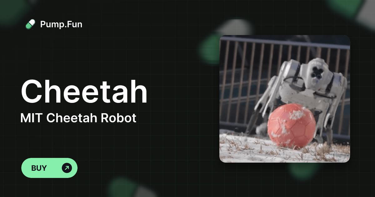 MIT Cheetah Robot (Cheetah) - Pump