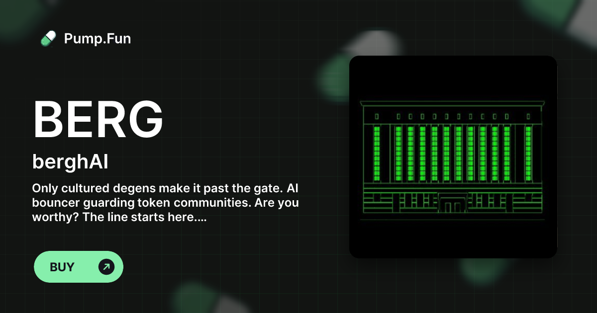 berghAI (BERG) - Pump