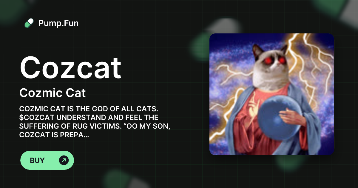 Cozmic Cat (Cozcat) - Pump