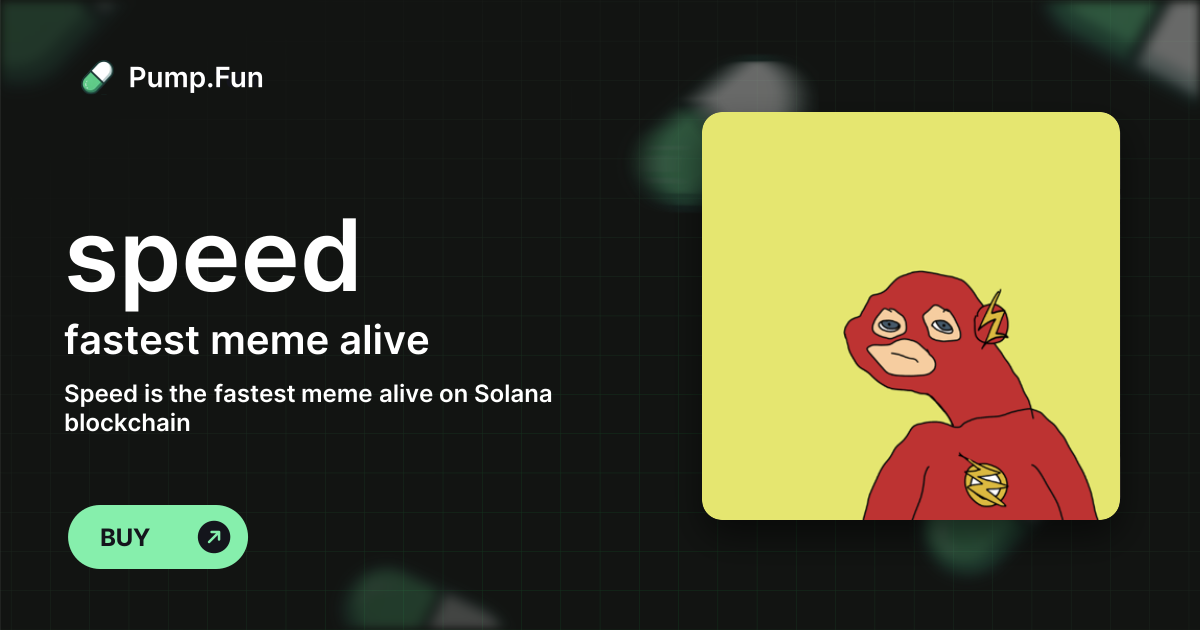 fastest meme alive (speed) - Pump