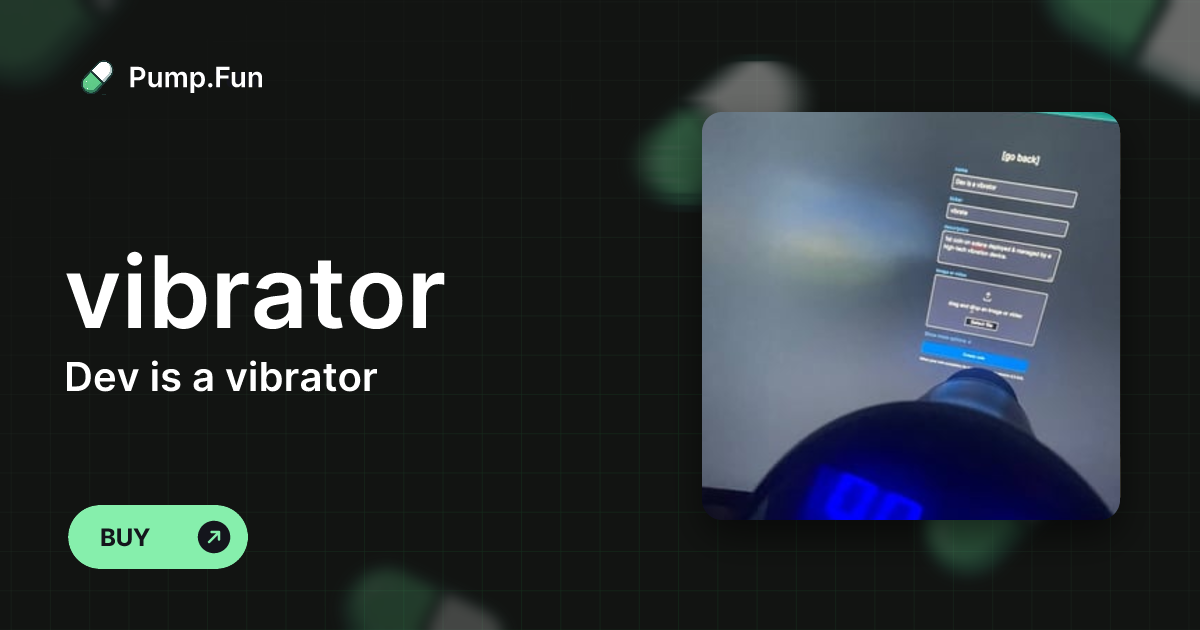 Dev is a vibrator (vibrator) - Pump