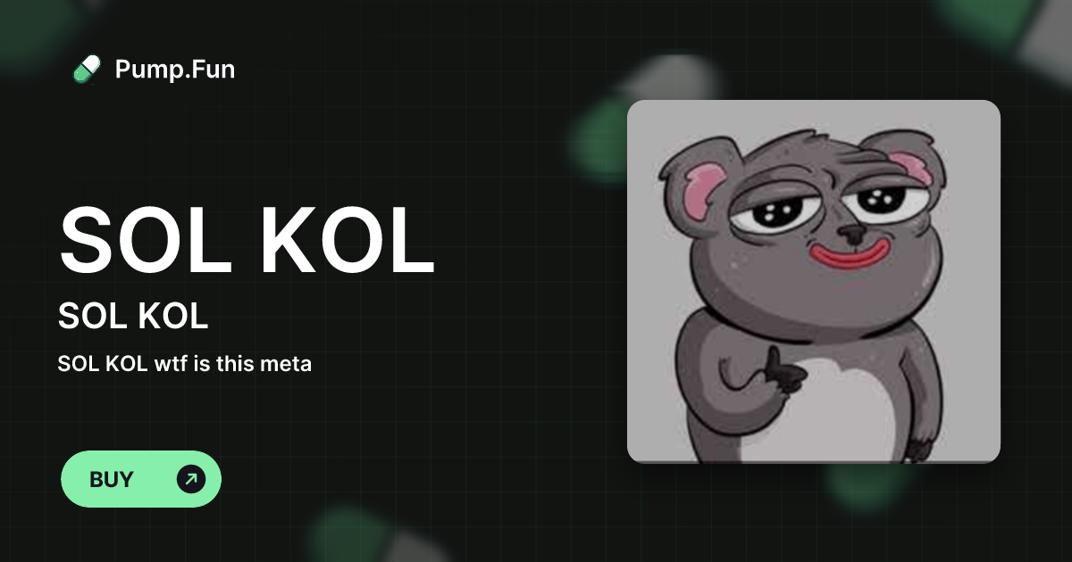 SOL KOL (SOL KOL) - Pump