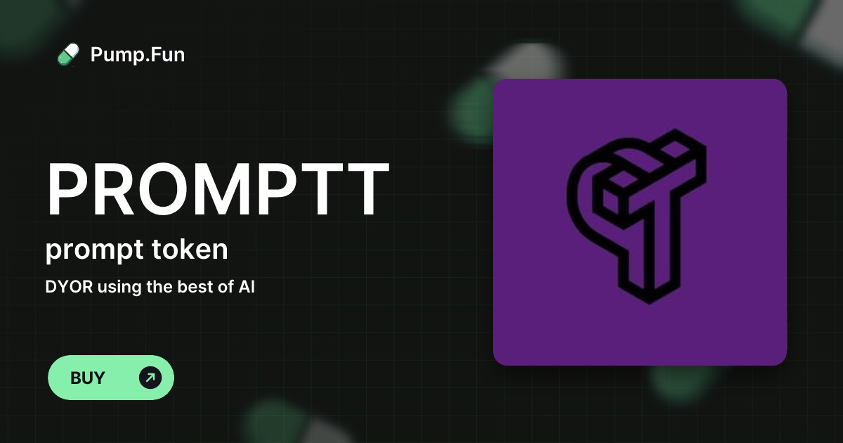 prompt token (PROMPTT) - Pump