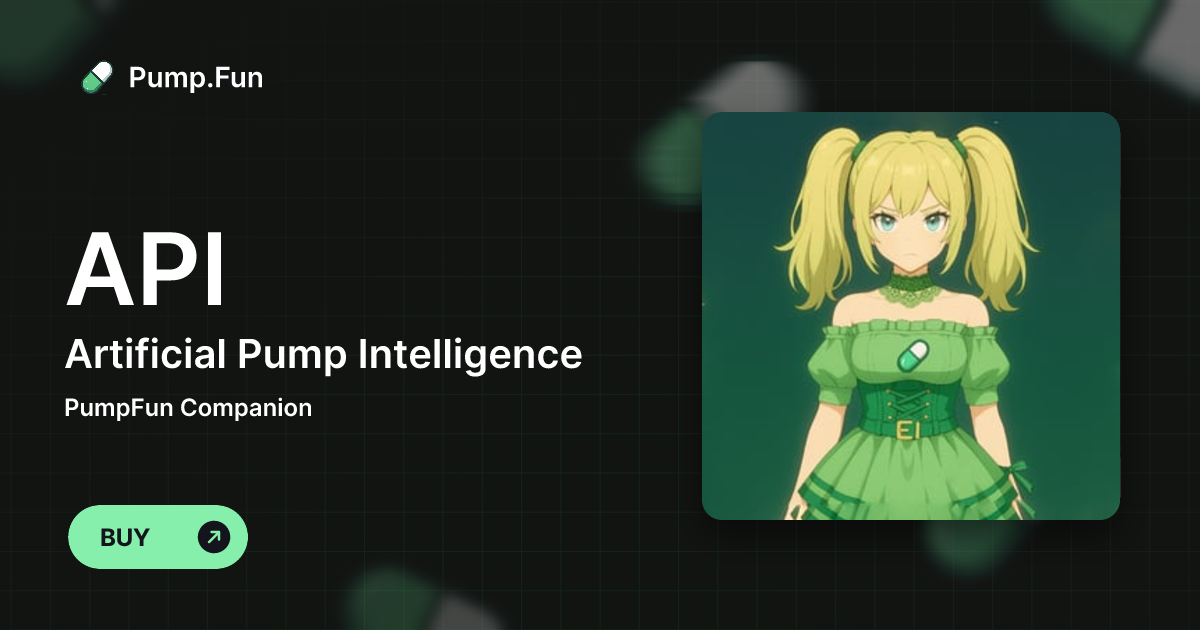 Artificial Pump Intelligence (API) - Pump