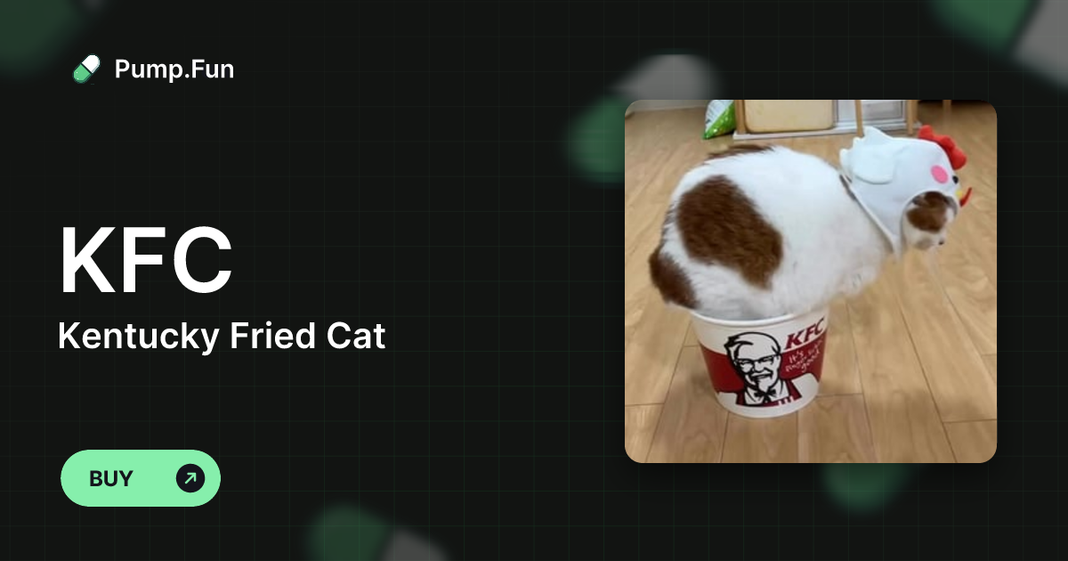 Kentucky Fried Cat (KFC) - Pump