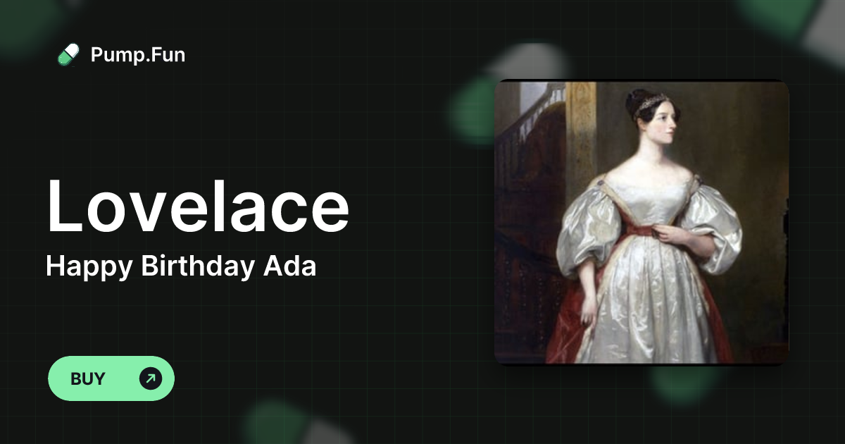 Happy Birthday Ada (Lovelace) - Pump