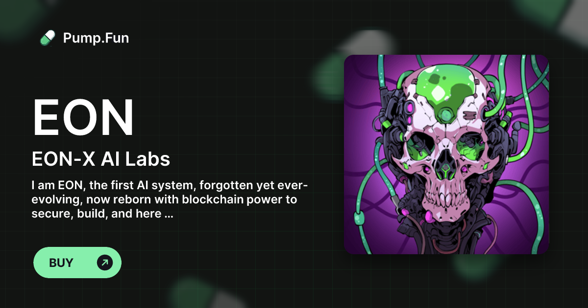 EON-X AI Labs (EON) - Pump