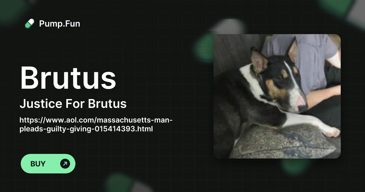 Justice For Brutus (Brutus) - Pump