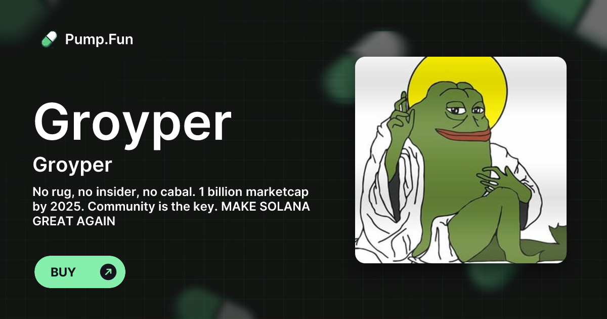 Groyper (Groyper) - Pump