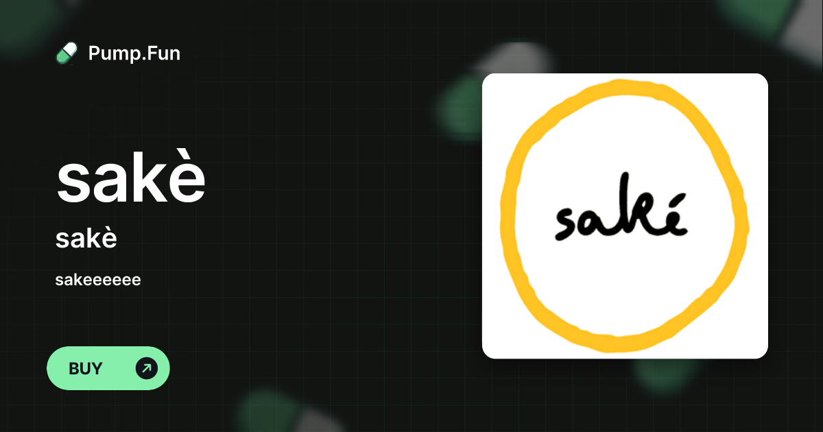 sakè (sakè) - Pump