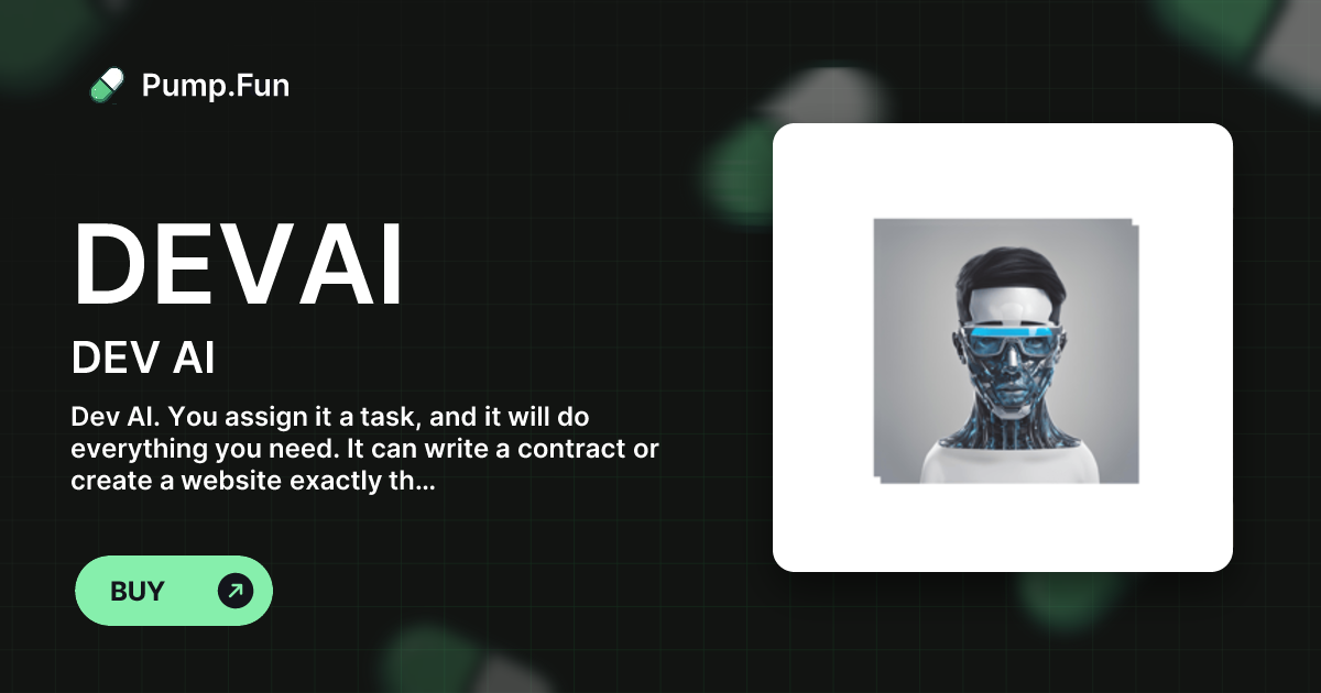 DEV AI (DEVAI) - Pump