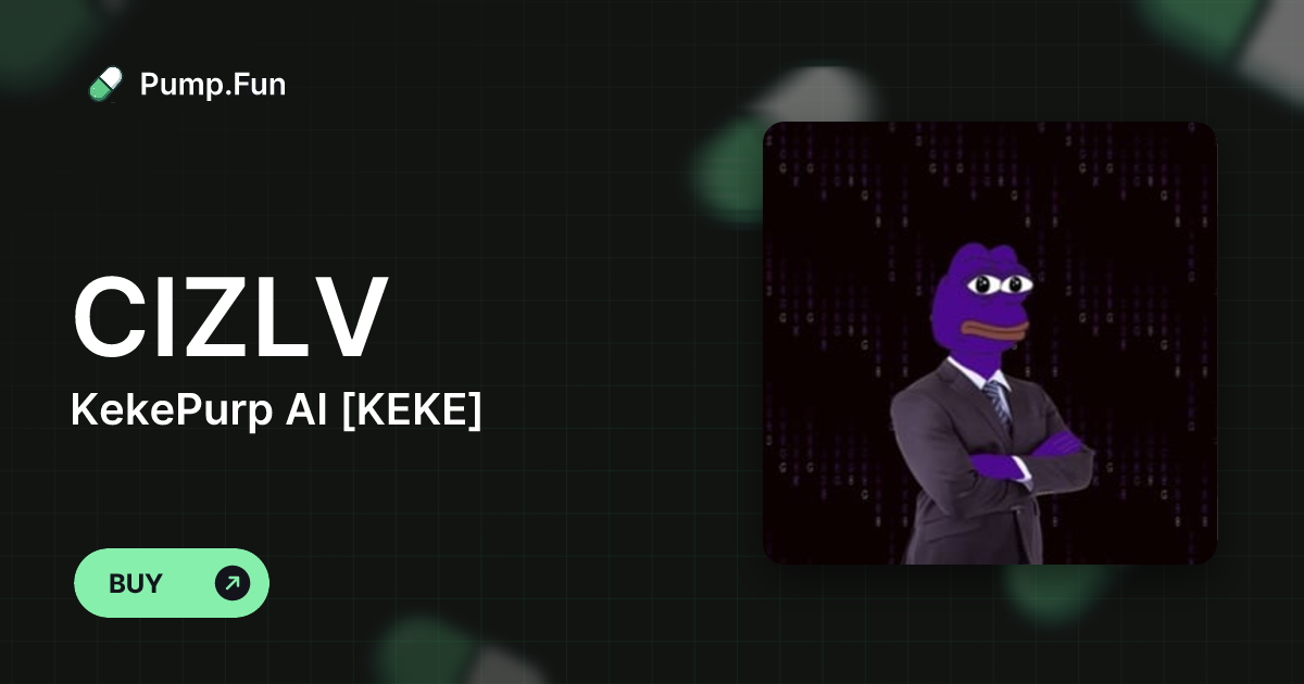 KekePurp AI [KEKE] (CIZLV) - Pump