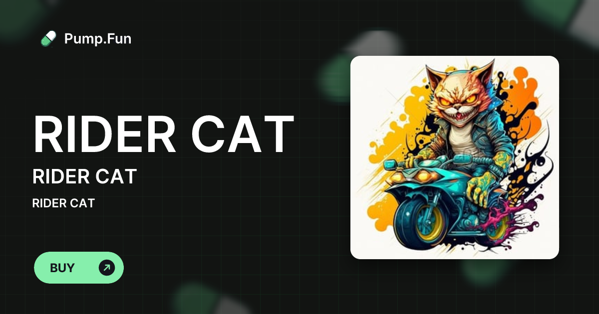 RIDER CAT (RIDER CAT) - Pump