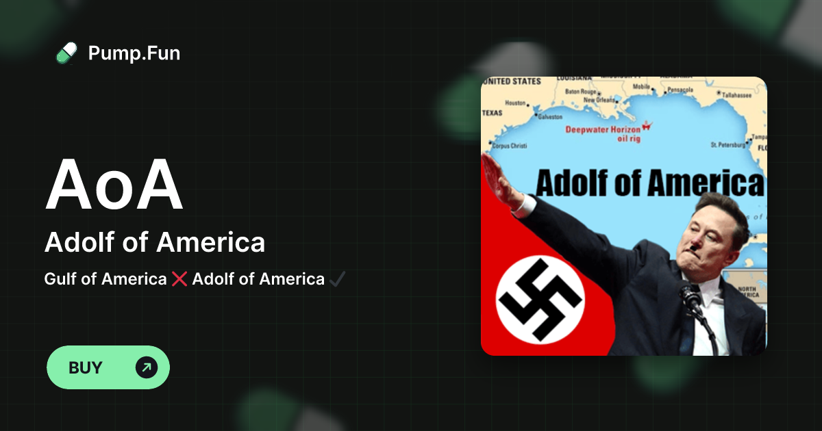 Adolf of America (AoA) - Pump
