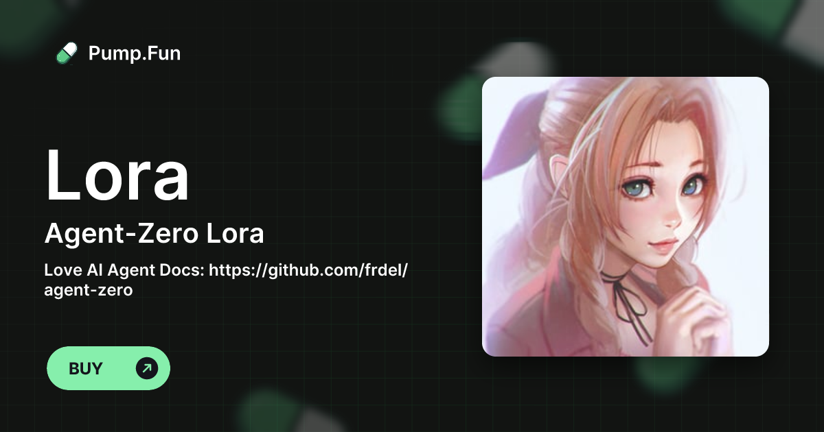 Agent-Zero Lora (Lora) - Pump