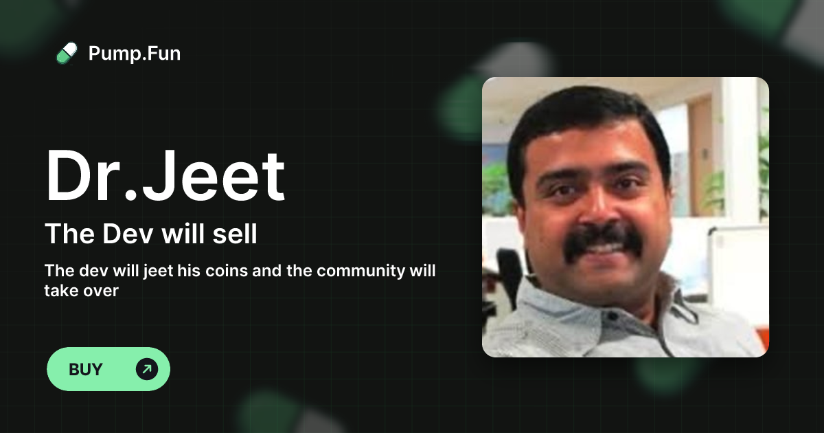 The Dev will sell (Dr.Jeet) - Pump