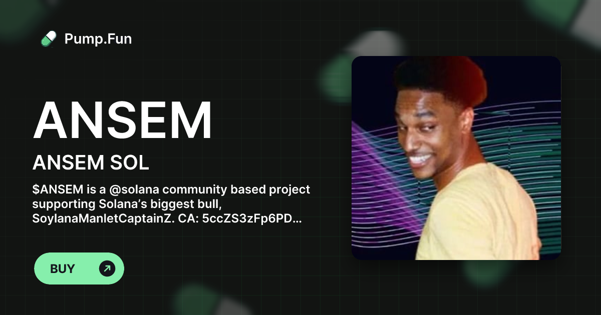 ANSEM SOL (ANSEM) - Pump