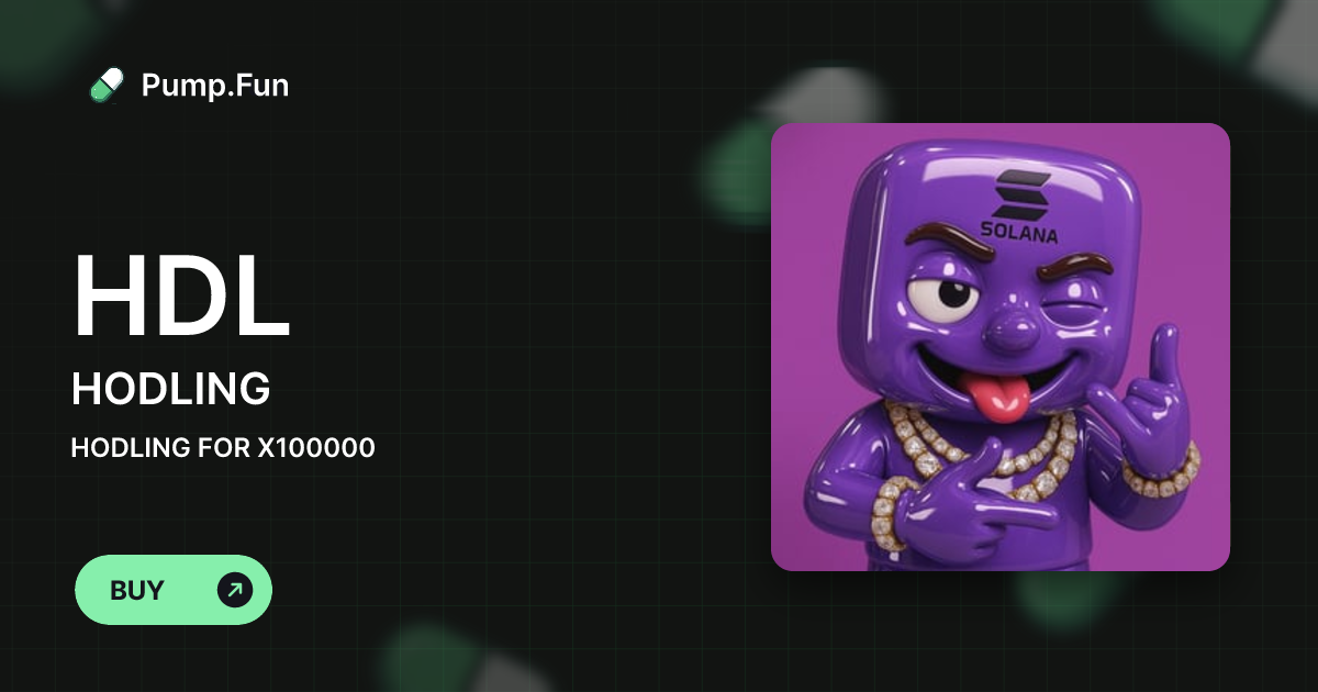 HODLING (HDL) - Pump