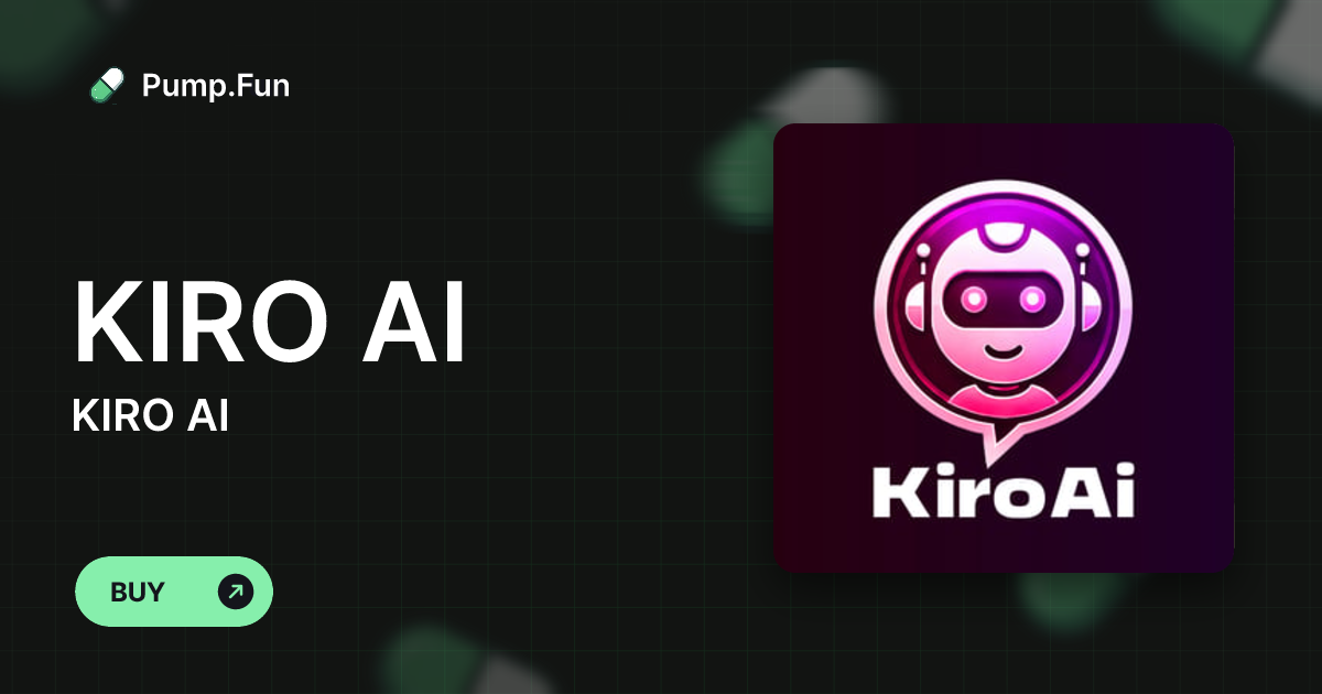 KIRO AI (KIRO AI) - Pump