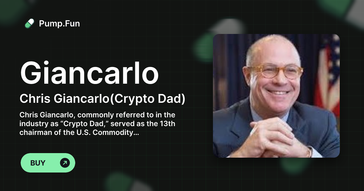Chris Giancarlo(Crypto Dad) (Giancarlo) - Pump
