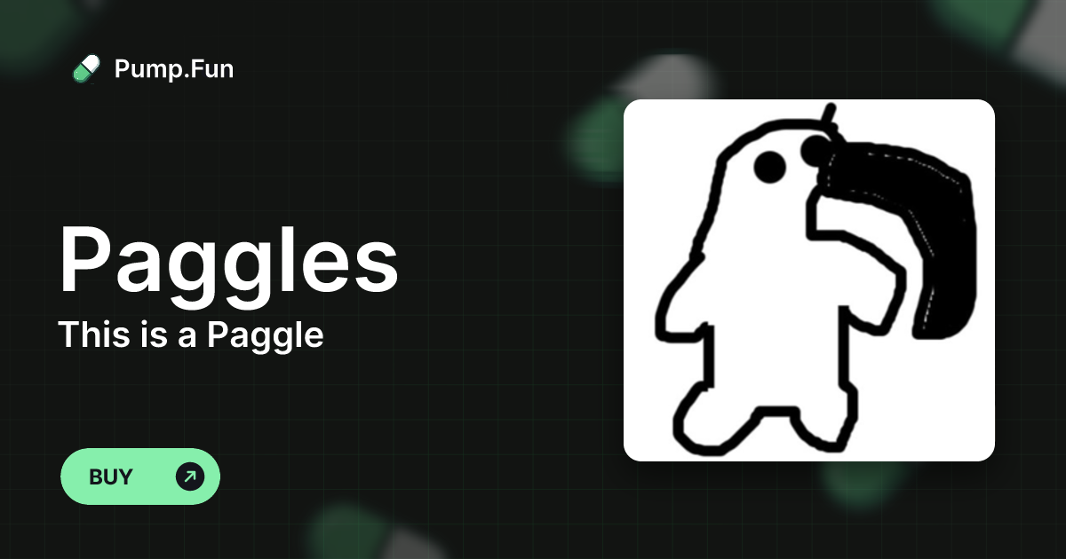 This is a Paggle (Paggles) - Pump