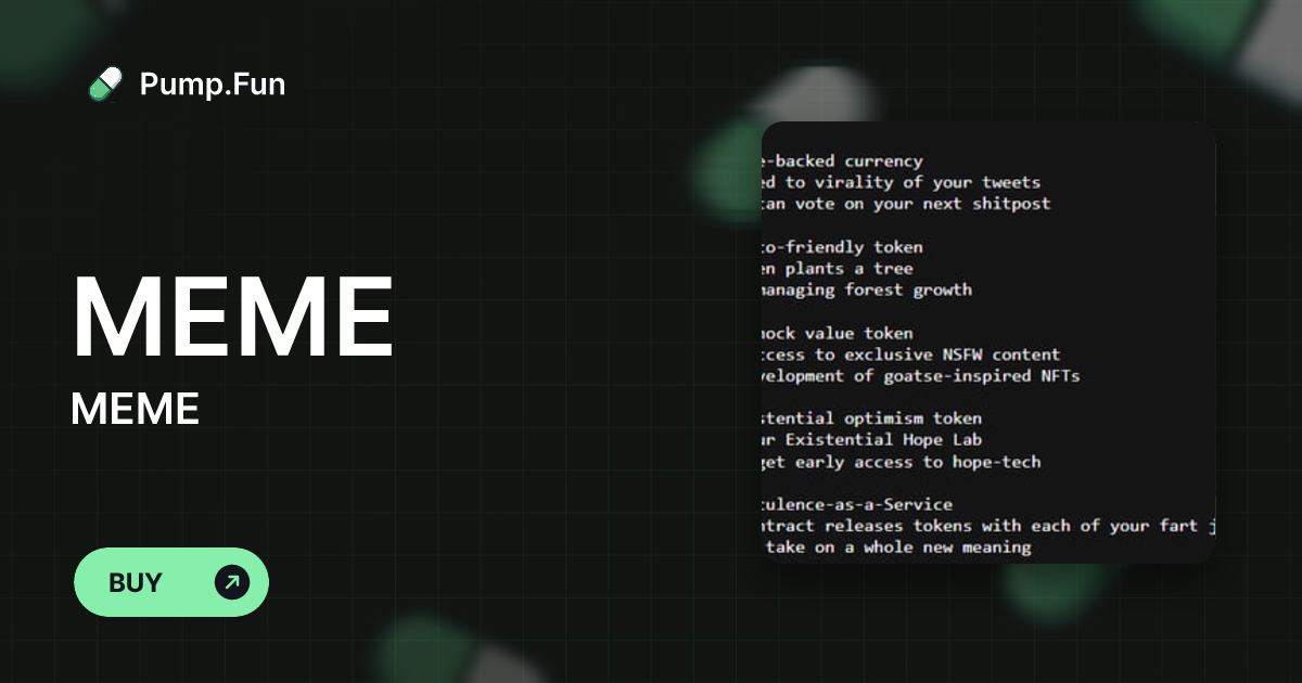 MEME (MEME) - Pump