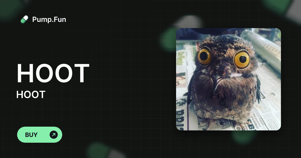 HOOT (HOOT) - Pump