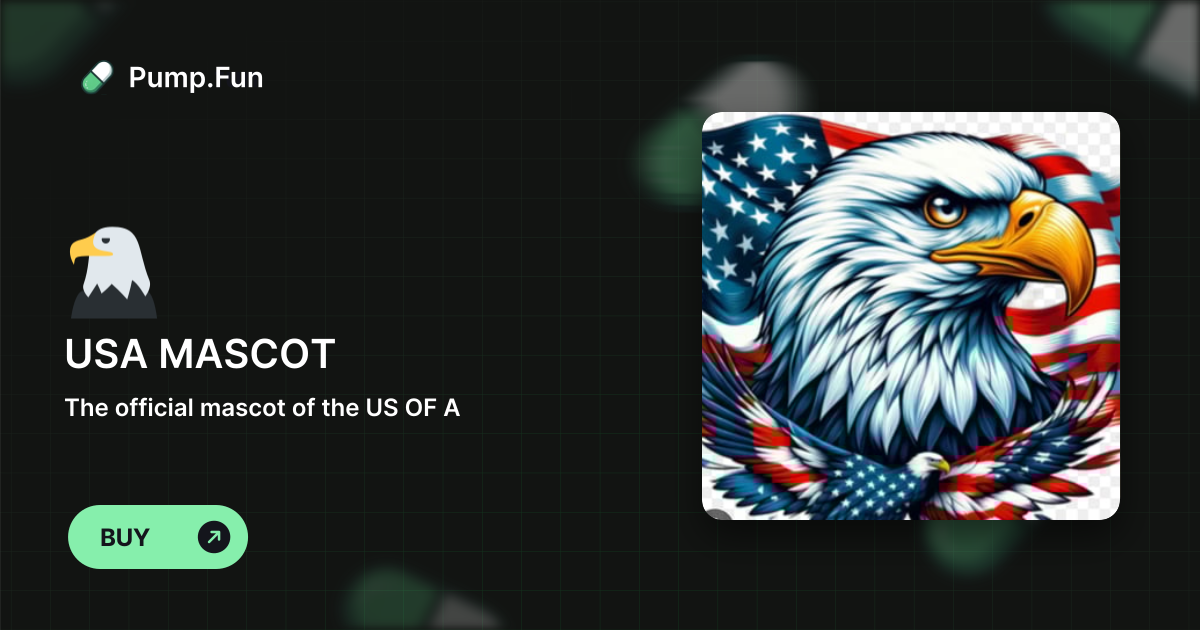 USA MASCOT (🦅 ) - Pump