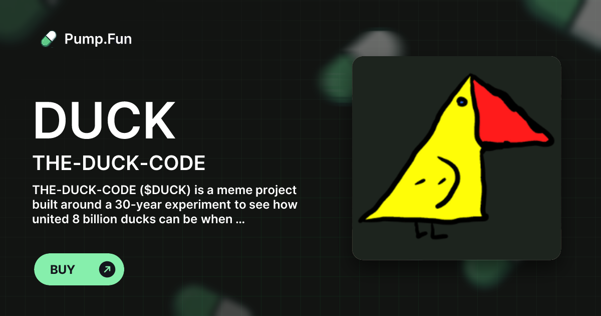 THE-DUCK-CODE (DUCK) - Pump