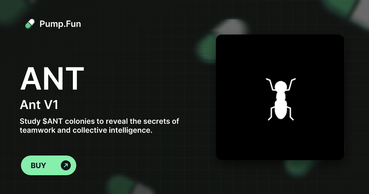 Ant V1 (ANT) - Pump
