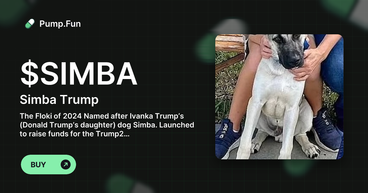 Simba Trump ($SIMBA) - Pump