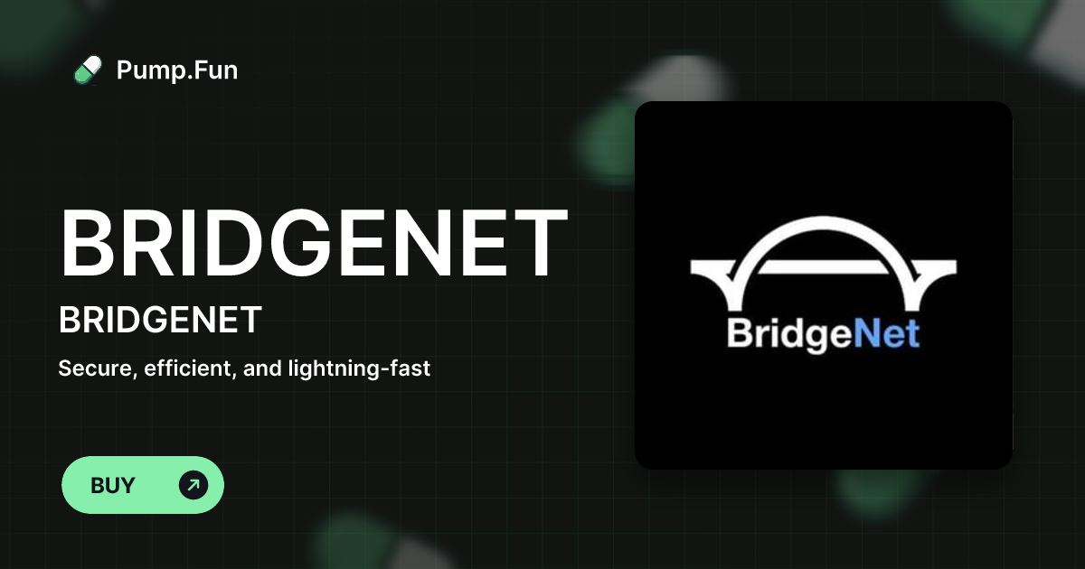 BRIDGENET (BRIDGENET) - Pump