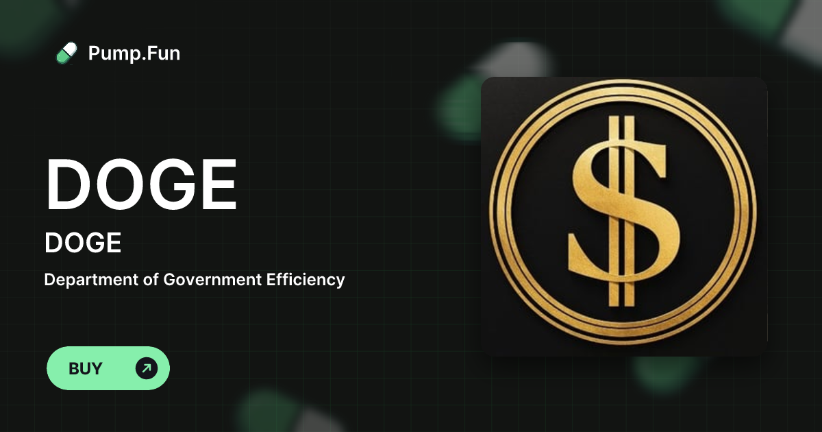 DOGE (DOGE) - Pump