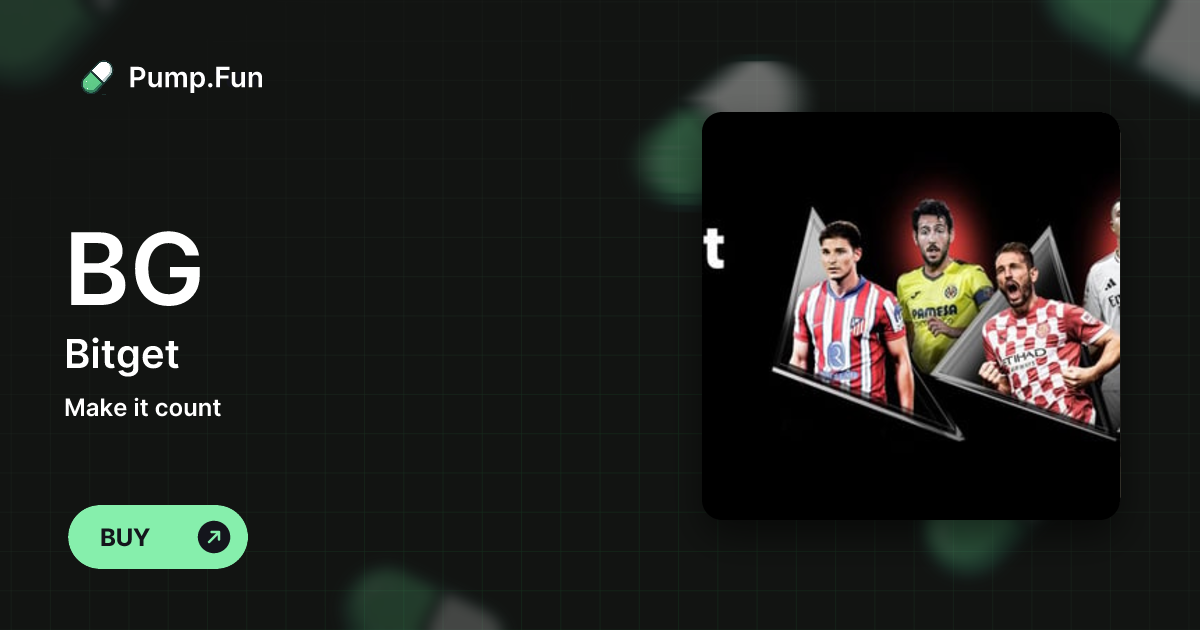 Bitget (BG) - Pump