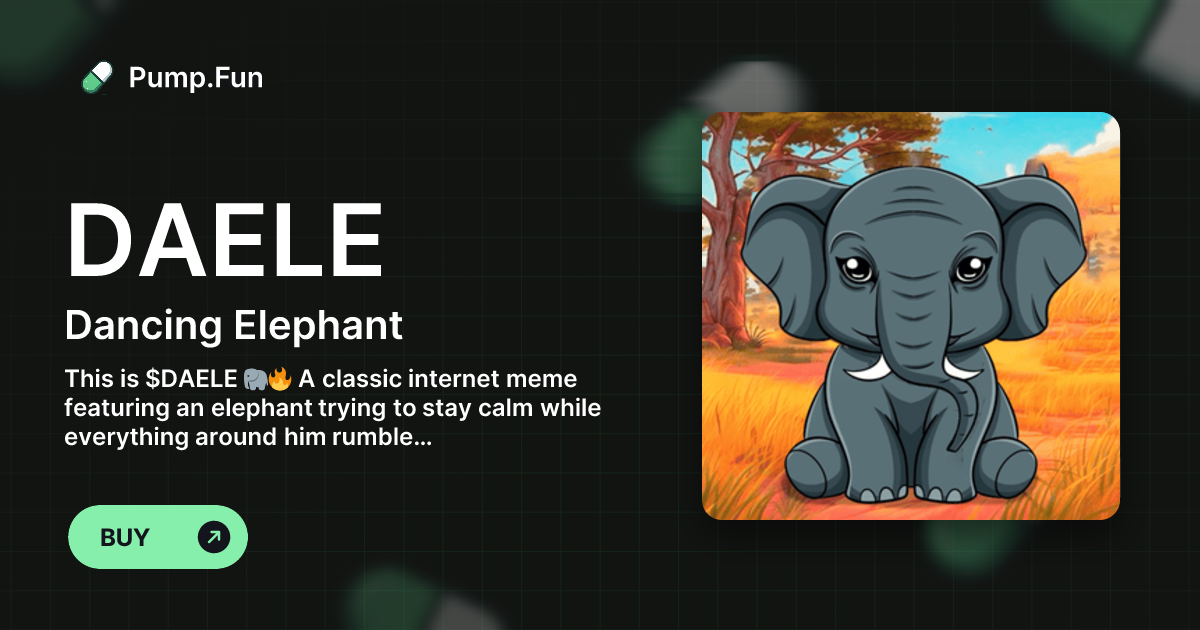 Dancing Elephant (DAELE) - Pump