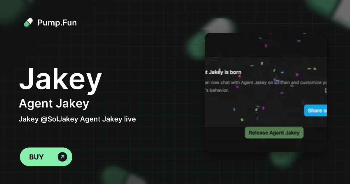 Agent Jakey (Jakey) - Pump