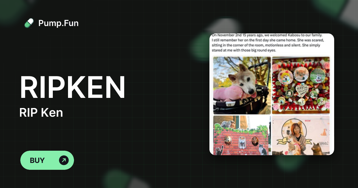 RIP Ken (RIPKEN) - Pump