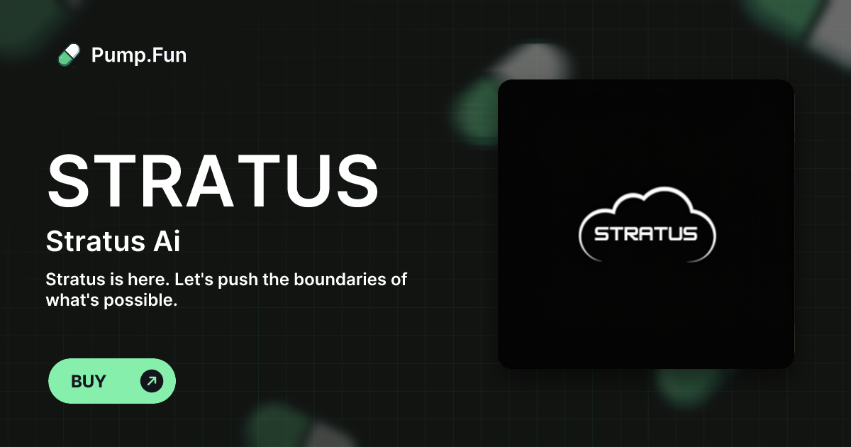 Stratus Ai (STRATUS) - Pump
