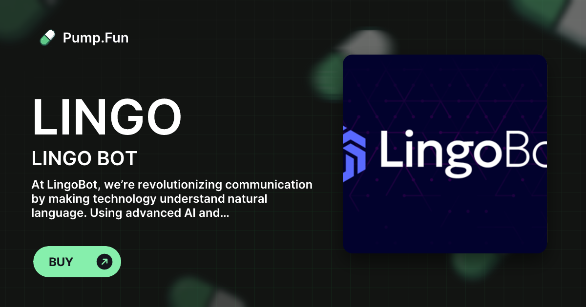 LINGO BOT (LINGO) - Pump