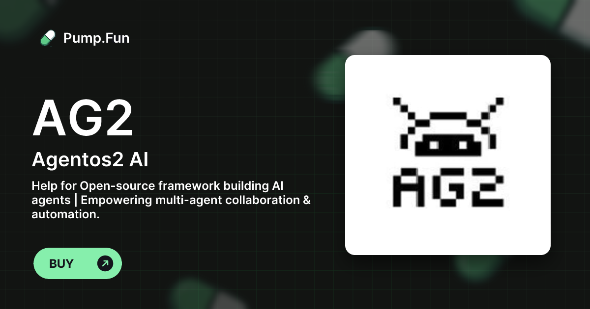 Agentos2 AI (AG2) - Pump