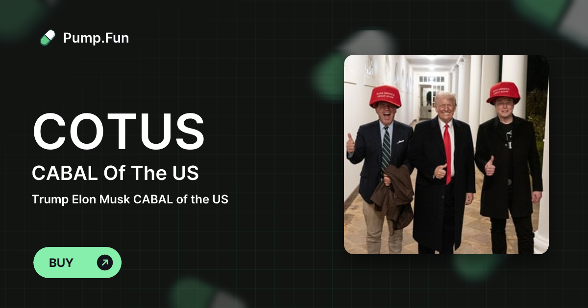 CABAL Of The US (COTUS) - Pump