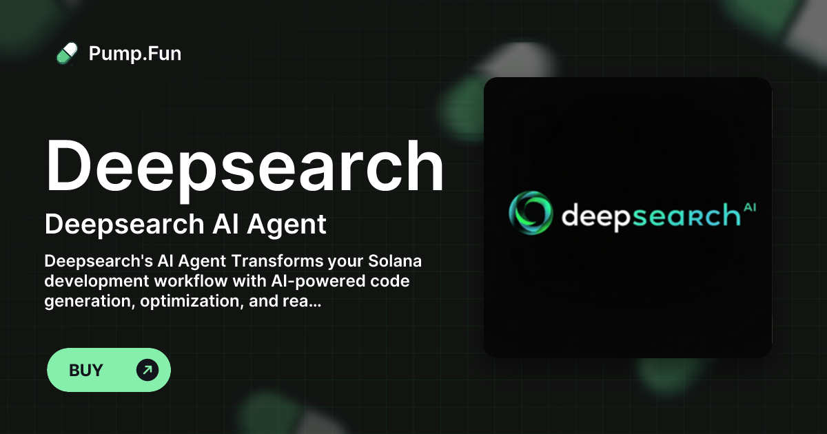 Deepsearch AI Agent (Deepsearch) - Pump
