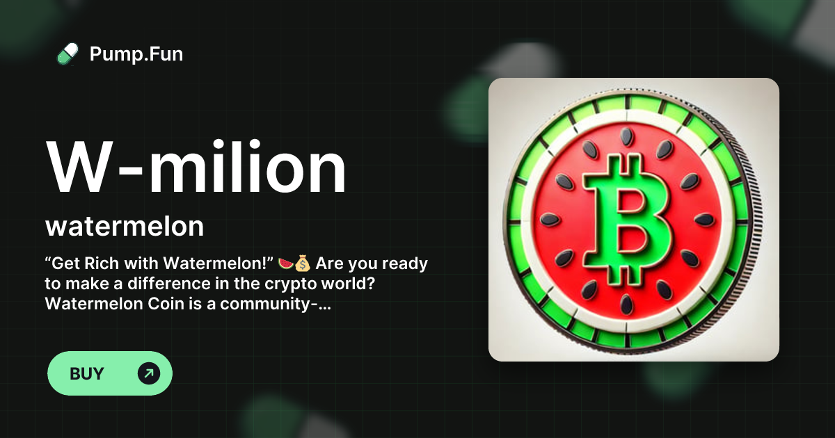 watermelon (W-milion) - Pump