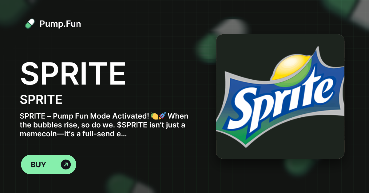 SPRITE (SPRITE) - Pump