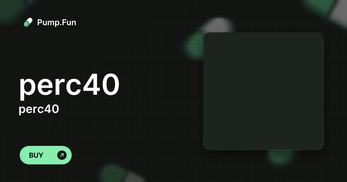 perc40 (perc40) - Pump