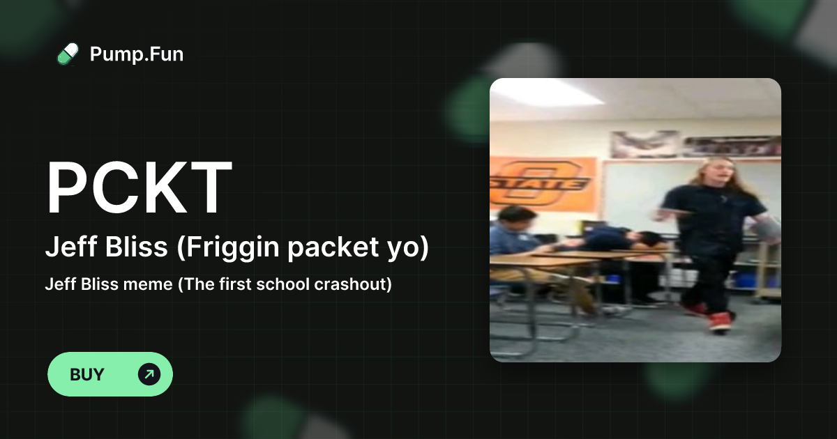 Jeff Bliss (Friggin packet yo) (PCKT) - Pump
