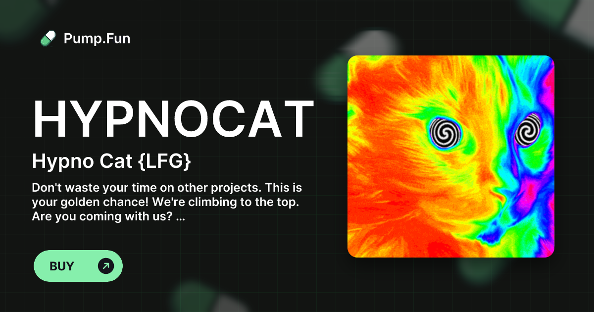 Hypno Cat {LFG} (HYPNOCAT) - Pump